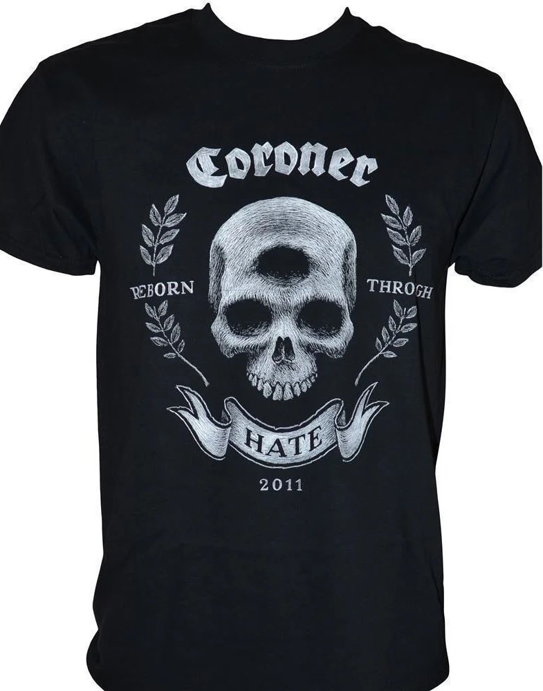 Coroner Band Rock Tshirt Funny Shirt, Comfort Wear, Unsiex Tshirt ...
