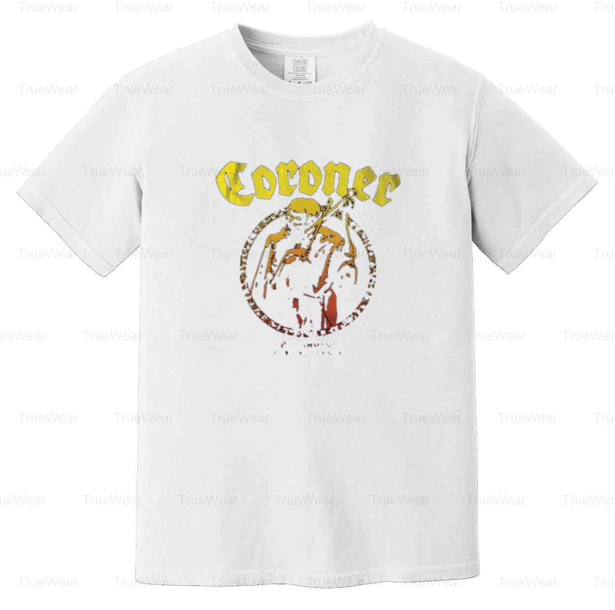 Coroner, Punishment Decadence, Rock Concert, Merch, Vintage Swiss Metal Comfort Color T-Shirt ...