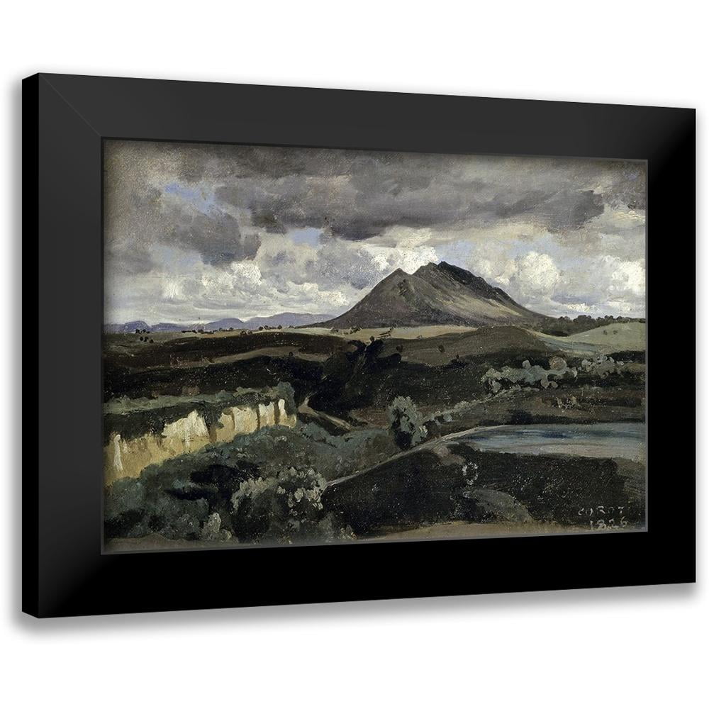 Corot, Jean-Baptiste-Camille 14x11 Black Modern Framed Museum Art Print ...