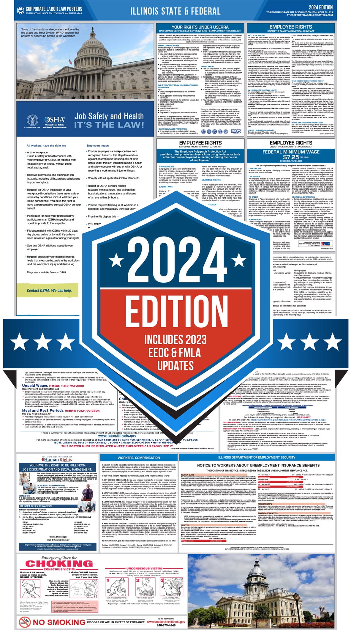 Corporate Labor Law Posters :: 2025 Illinois State & Federal Labor Law ... Corporate Labor Law Posters :: 2025 Illinois State & Federal Labor Law ...