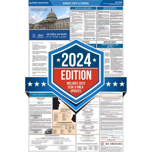 Corporate Labor Law Posters :: 2024 Kansas State & Federal Labor Law ...