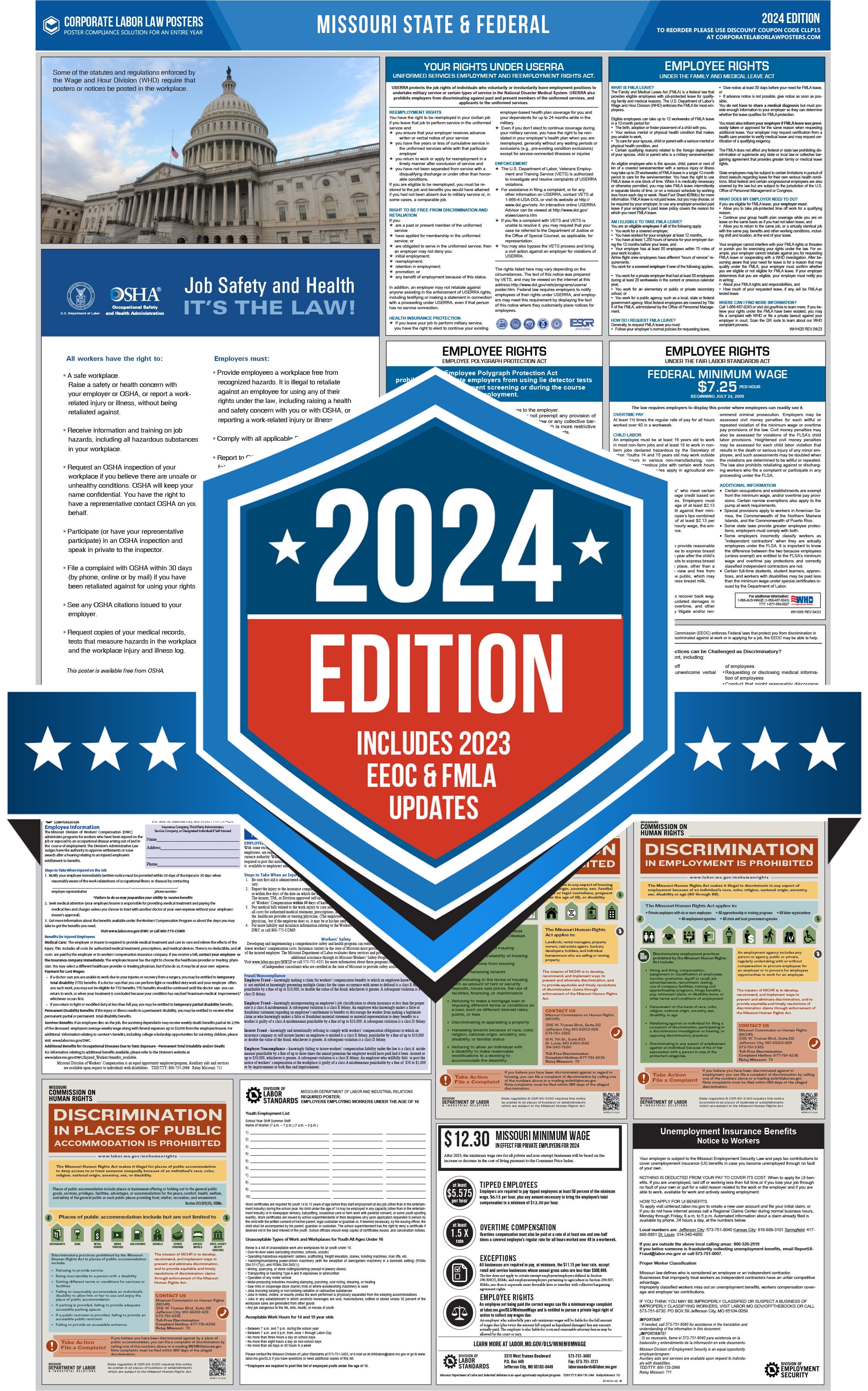 Corporate Labor Law Posters :: 2025 Missouri State & Federal Labor Law ... Corporate Labor Law Posters :: 2025 Missouri State & Federal Labor Law ...