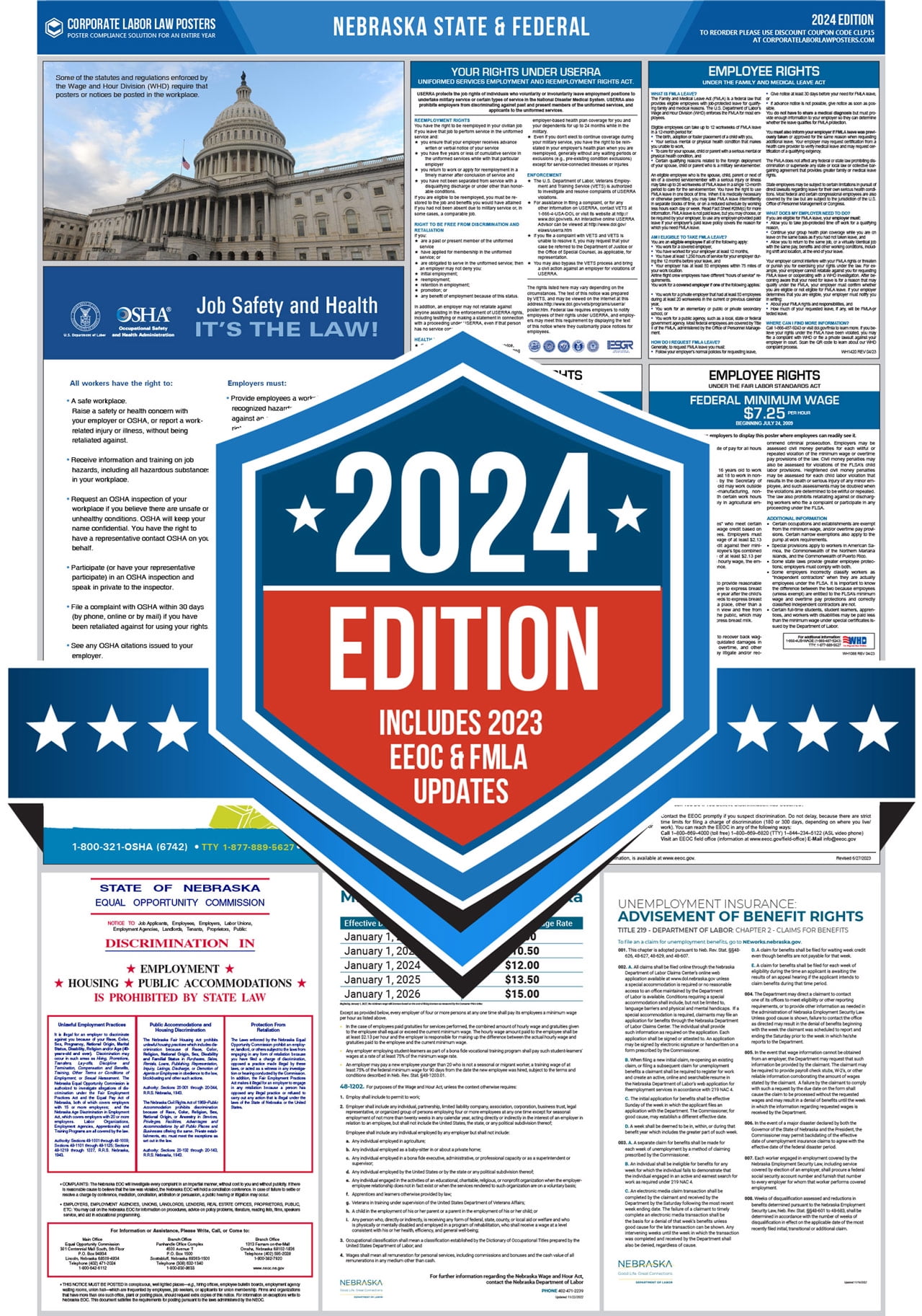 Corporate Labor Law Posters :: 2025 Nebraska State & Federal Labor Law ...
