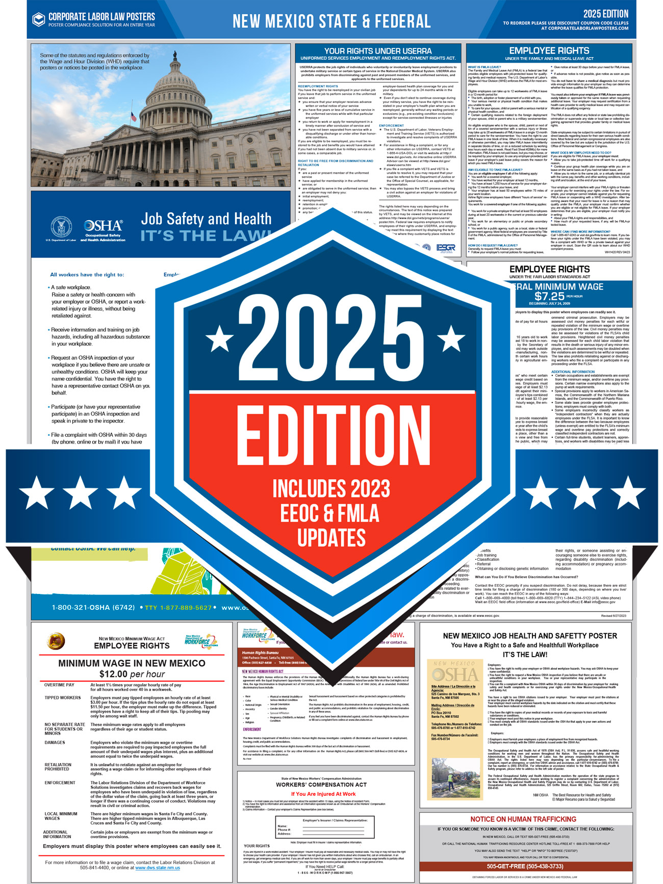 Corporate Labor Law Posters :: 2025 New Mexico State & Federal Labor ...