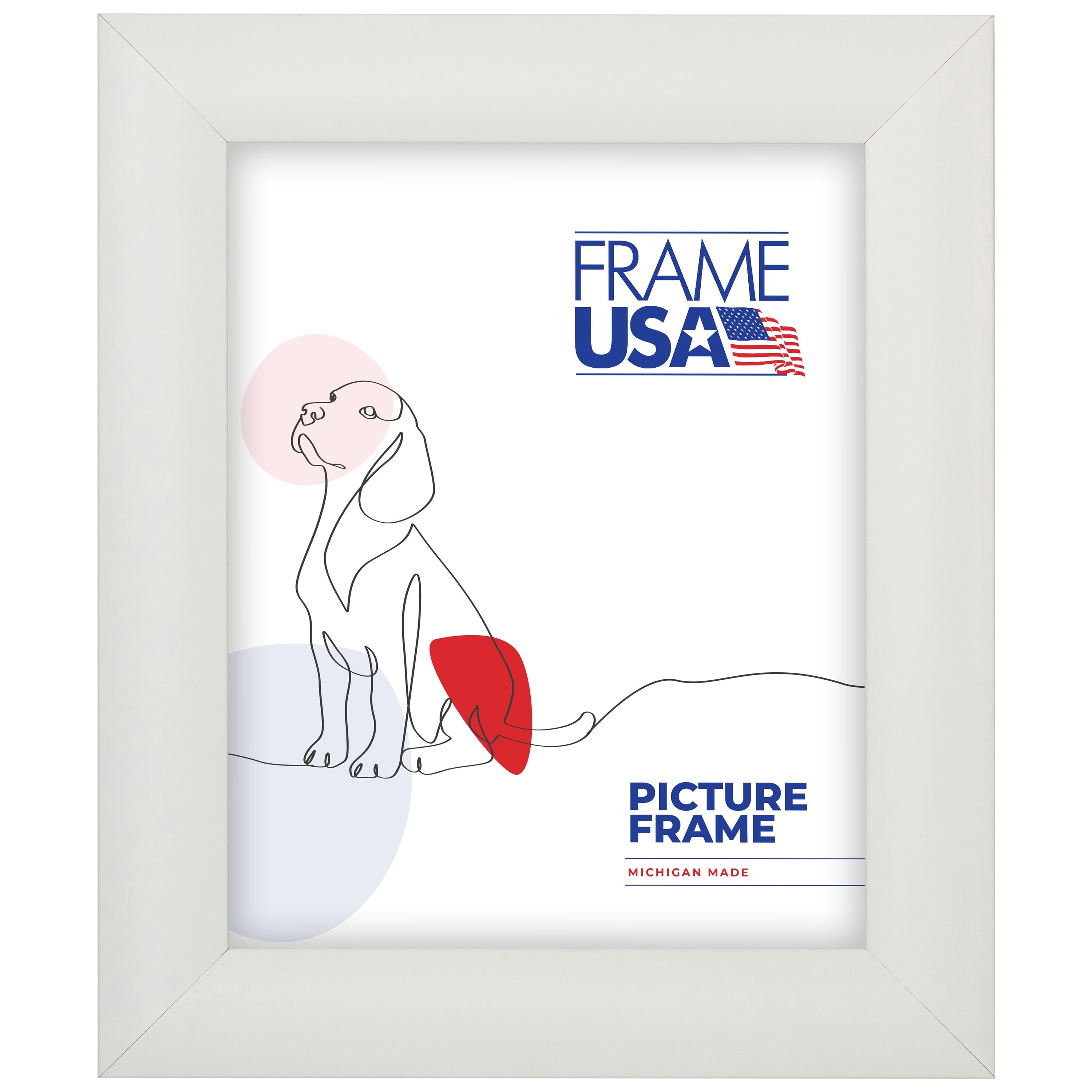 Corporate Rounded White 16x22 Inch Picture Frame - Walmart.com