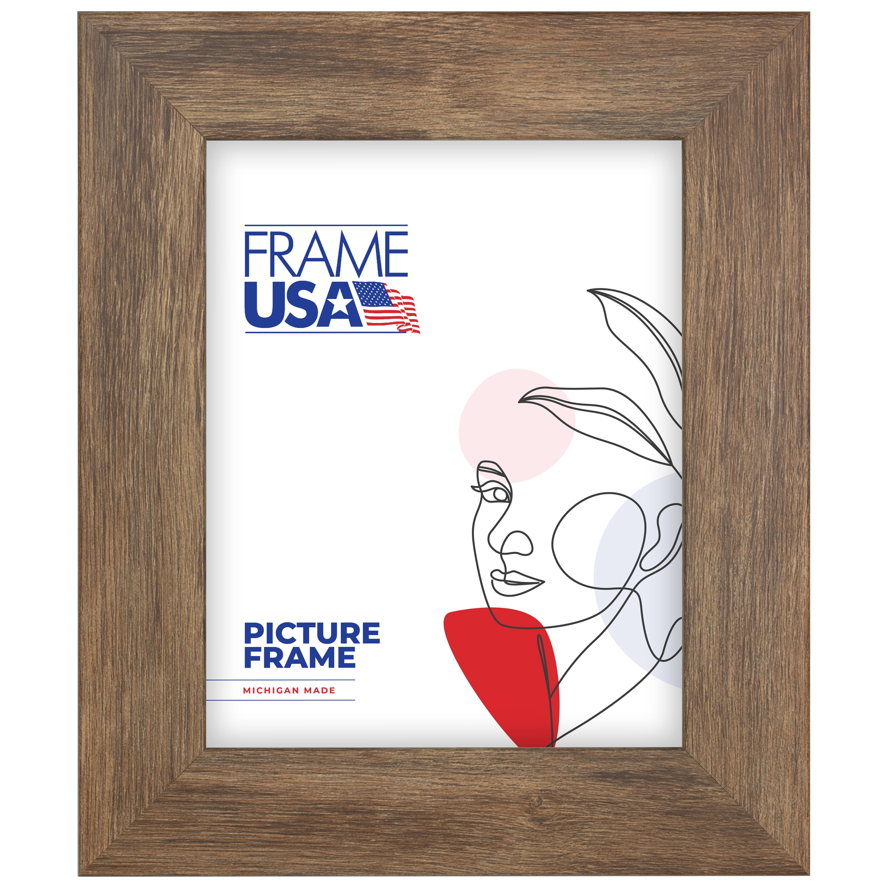 Corporate Wide Brown Barnwood 19x25 Inch Picture Frame - Walmart.com