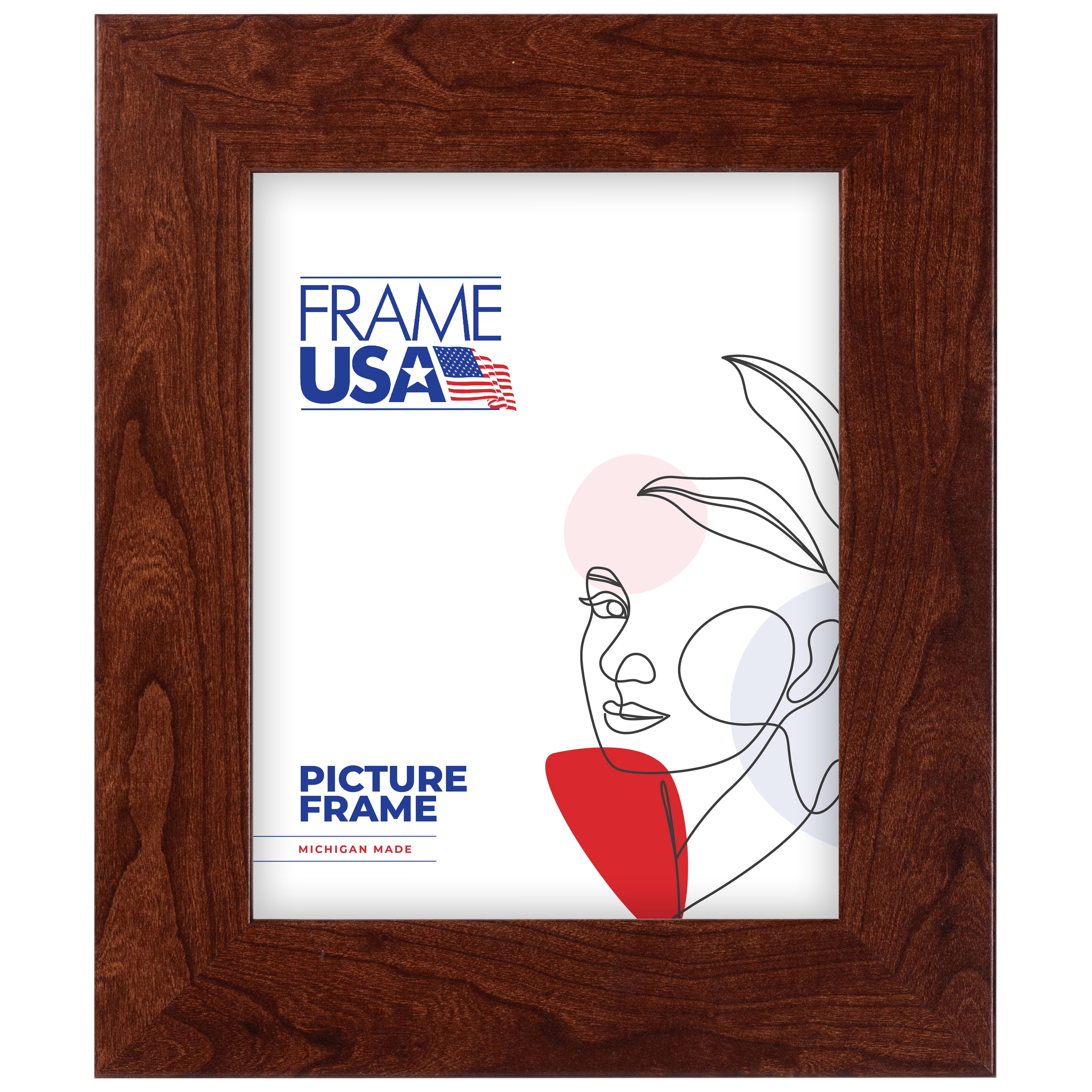Corporate Wide Canadian Walnut 24x24 Inch Picture Frame - Walmart.com