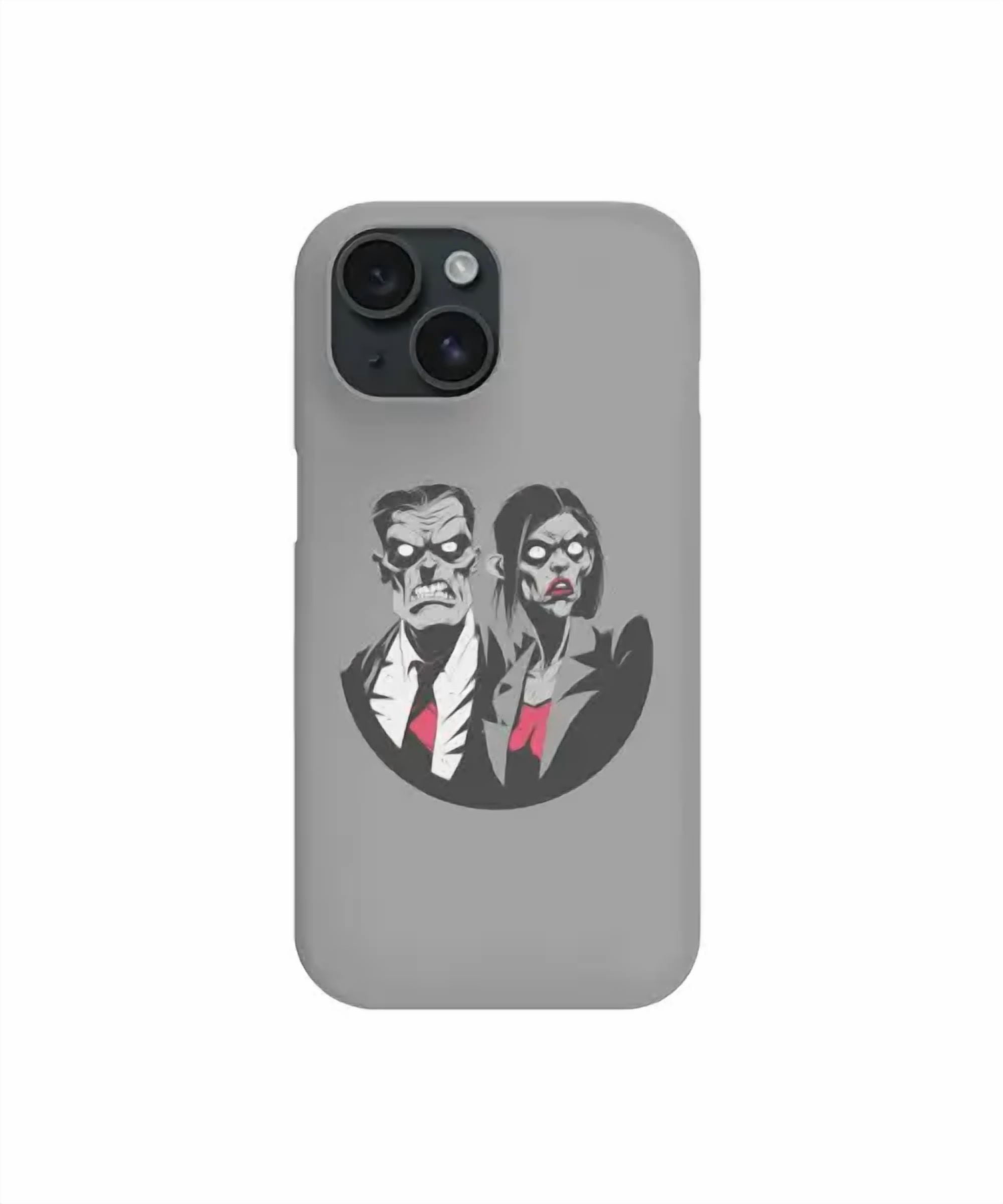 Corporate Zombies Funny Office Work Life Phone Case for iPhone 16 15 14 ...