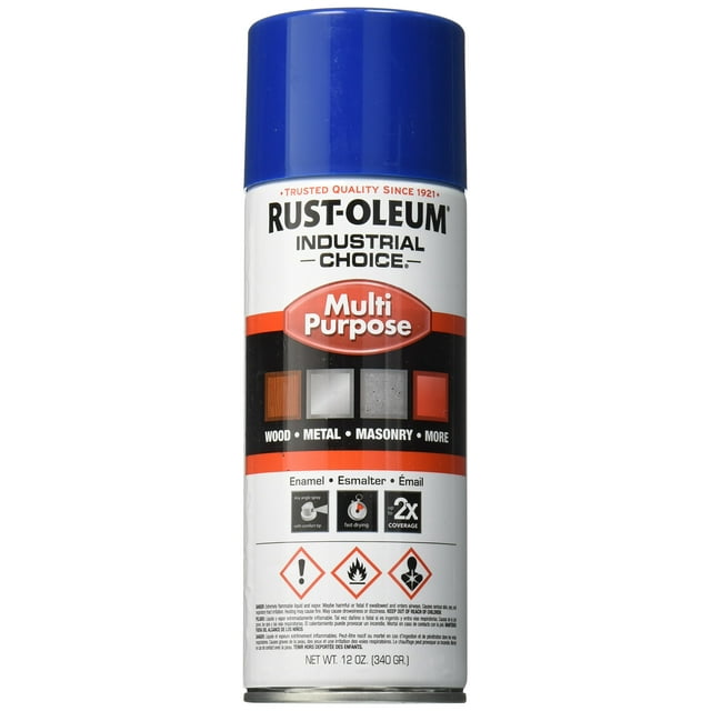 Corporation 1624830 Multi-Purpose Glaze 12 OZ. OSHA Safety blue spray ...