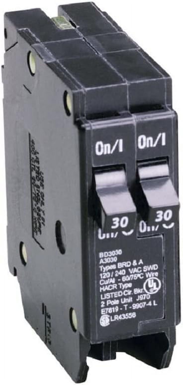 Corporation Bd3030 Single Pole Tandem Circuit Breaker, 120V, 15-Amp ...
