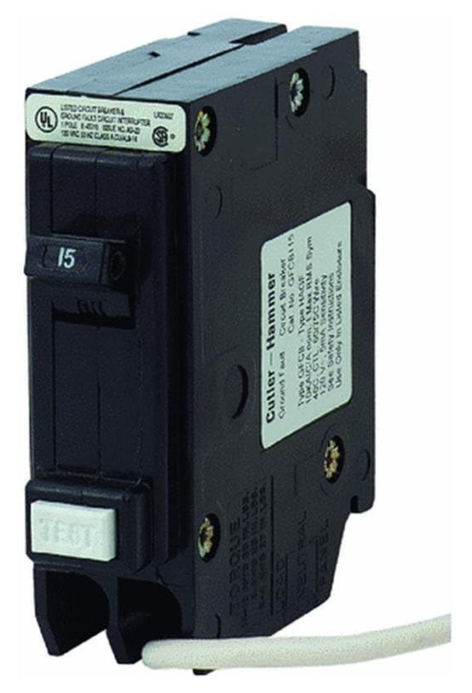 Corporation GFCB115CS Single Pole Ground Fault Interrupter Circuit ...