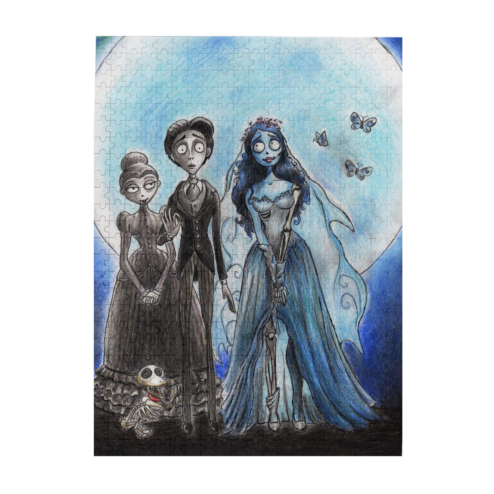Corpse Bride 300 Piece Jigsaw Puzzle for Adults Kids, Challenging ...