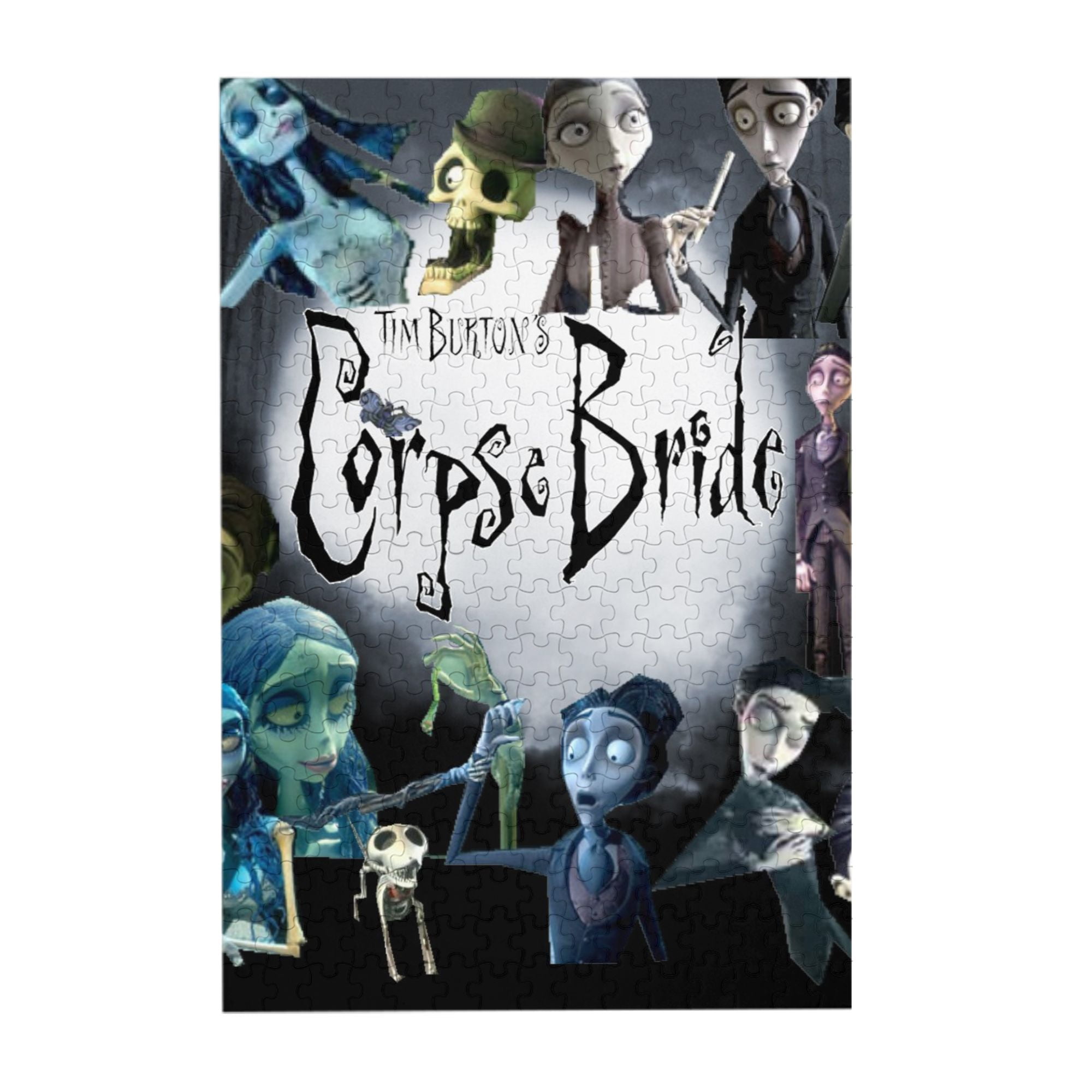 Corpse Bride 300 Piece Puzzles,Wooden Jigsaw Puzzle,Home Decor Birthday ...
