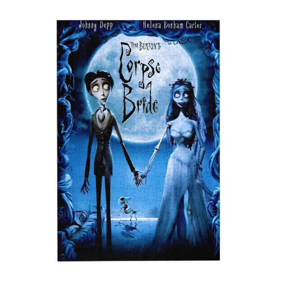 Corpse Bride 300 Piece Puzzles,Wooden Jigsaw Puzzle,Home Decor Birthday ...