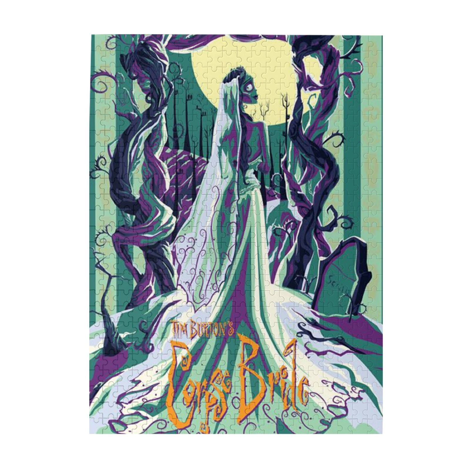 Corpse Bride 500 Pieces Wooden Puzzle Jigsaw Puzzles For Adults Teens ...