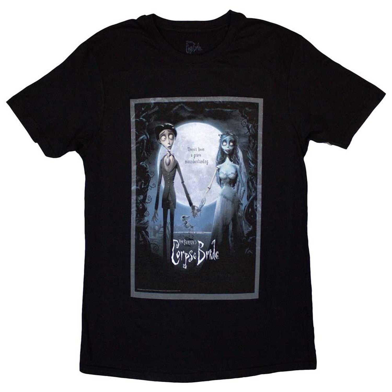 Corpse Bride Adult Movie Poster T-Shirt - Walmart.com