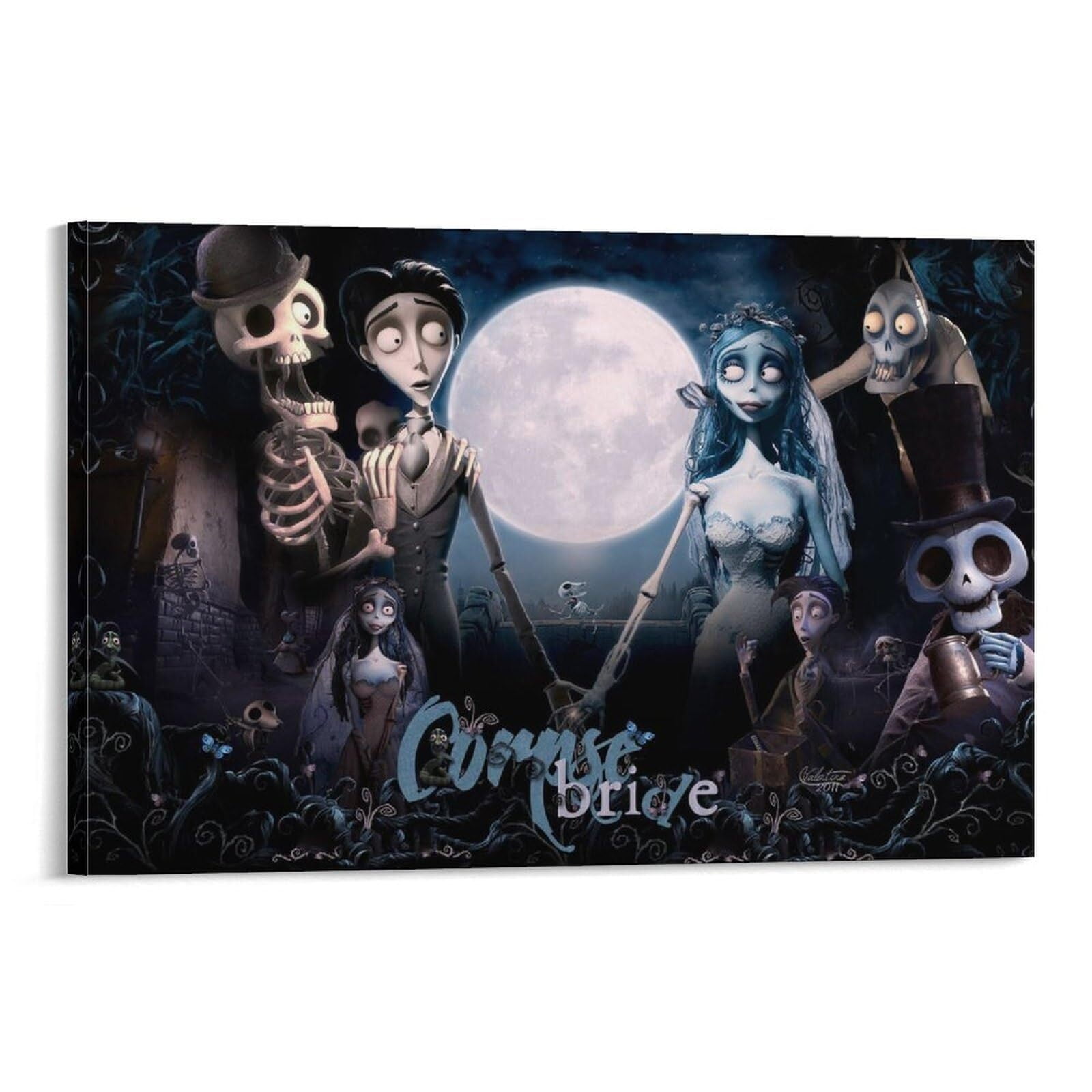 Corpse Bride Anime Posters Funny Horror Movie Posters Aesthetic Poster ...