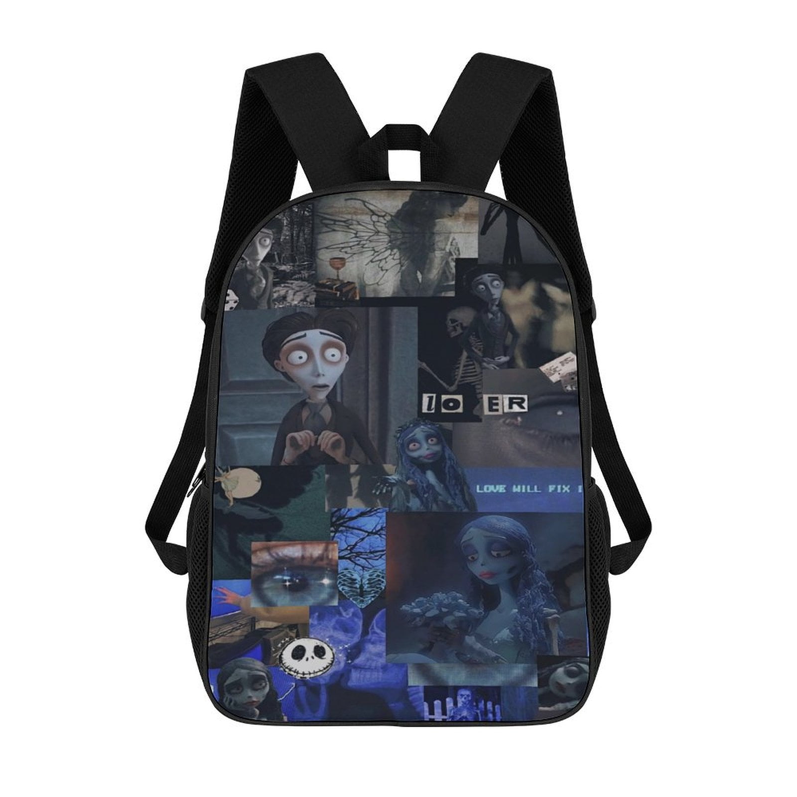 Corpse Bride Backpack Large Capacity 17 Inch Laptop Bag Lightweight ...