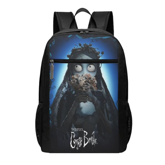 Corpse Bride Backpacks Lightweight Bookbags Casual Daypack For Travel ...