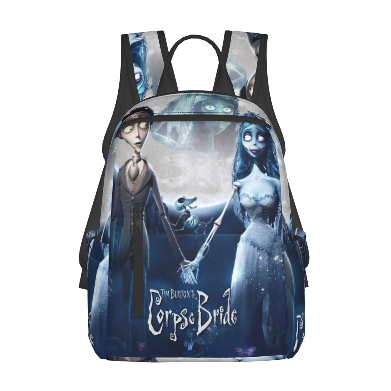 Corpse Bride Backpacks Lightweight Bookbags Casual Daypack For Travel ...