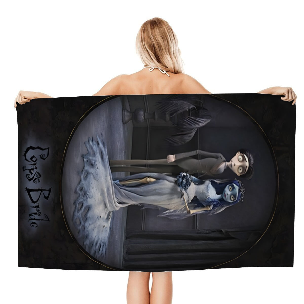 Corpse Bride Beach Quick Drying Towel, durable, lightweight, quick ...