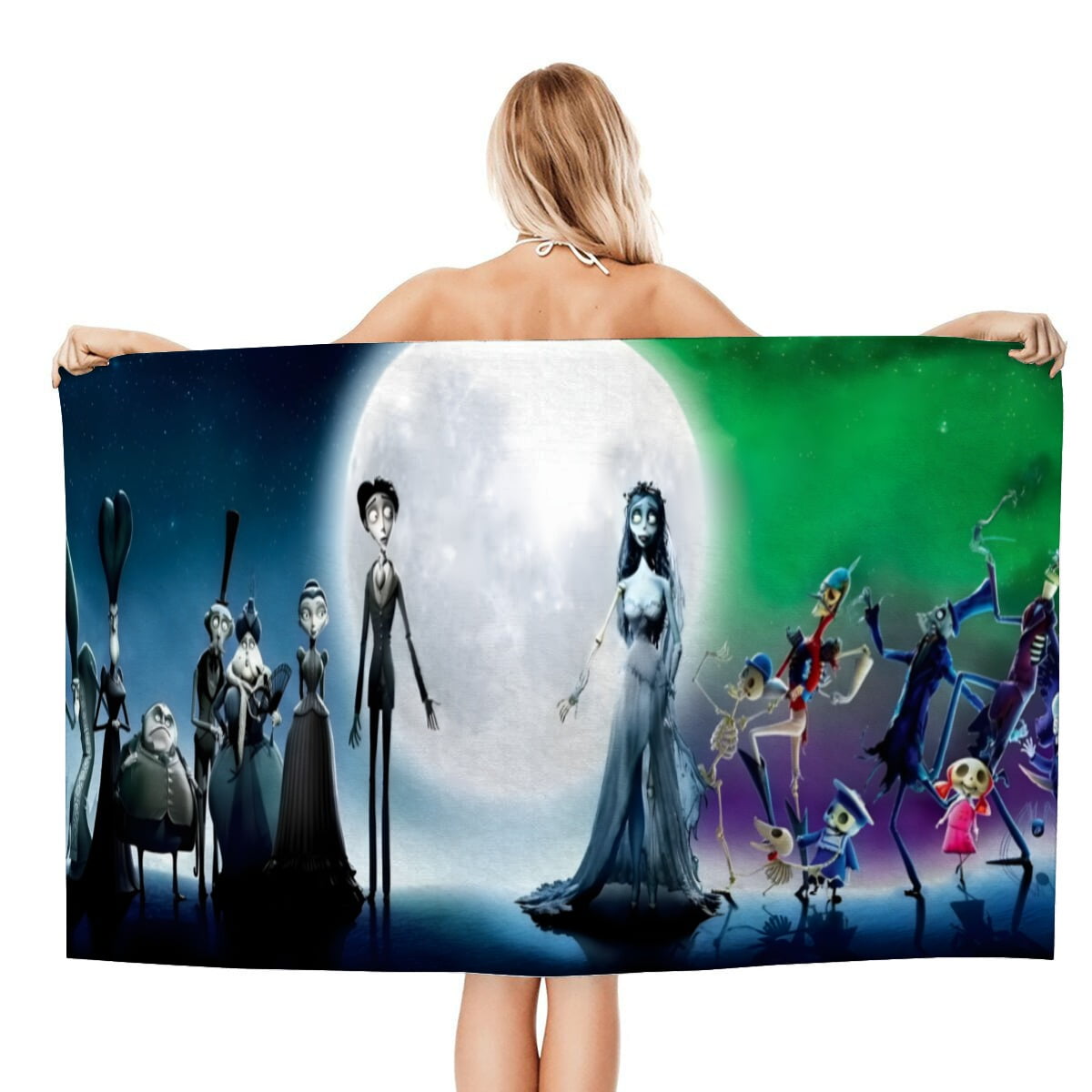 Corpse Bride Beach Quick Drying Towel, lightweight, quick-drying fabric ...