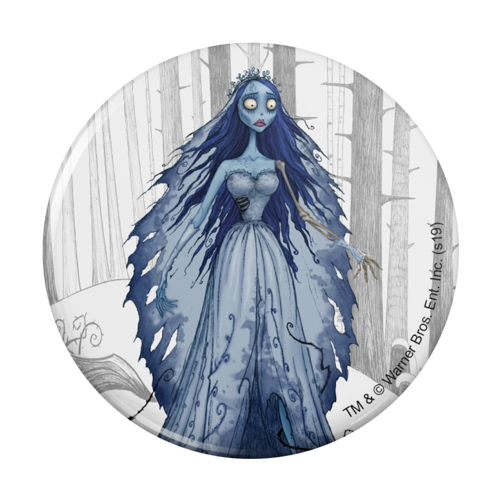 Corpse Bride Bride Pinback Button Pin - Walmart.com