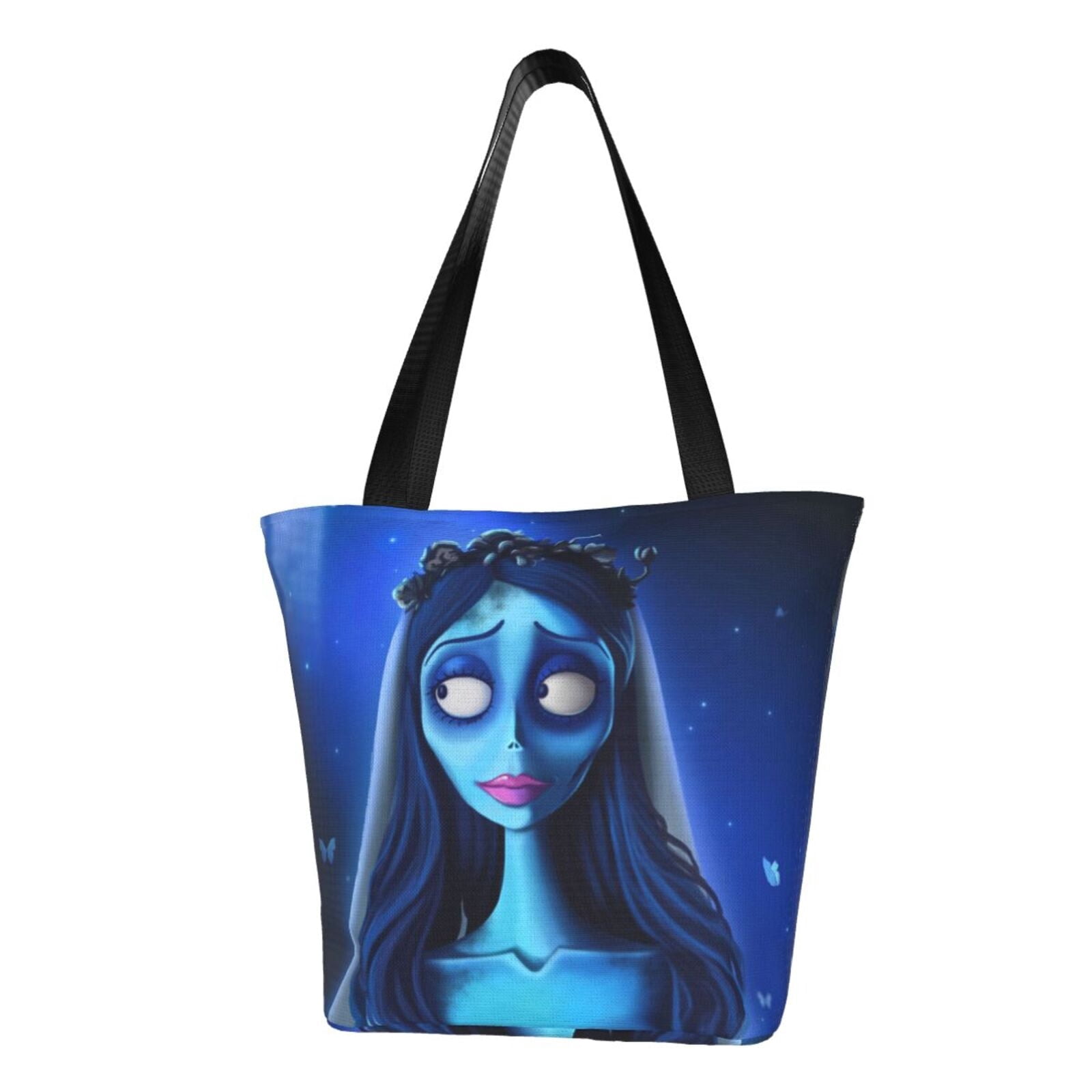 Corpse Bride Butterfly Women's Tote Bag Large Capacity Shoulder Handbag ...