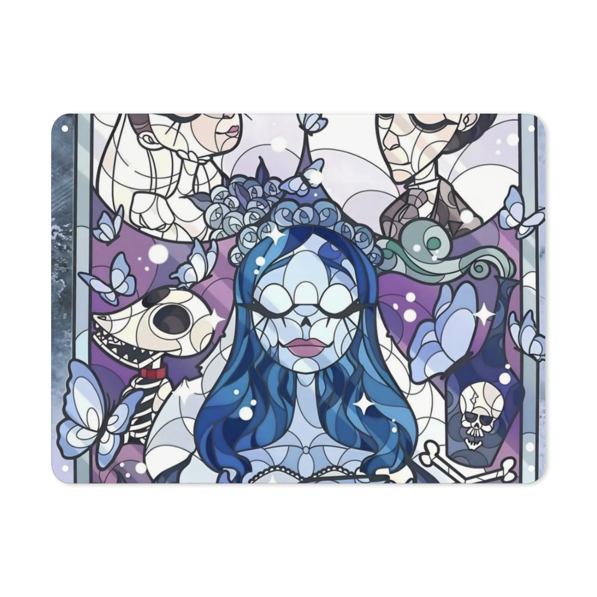 Corpse Bride Cartoon Vintage Movie Metal Tin Sign Wall Art Decor 8"x12 ...