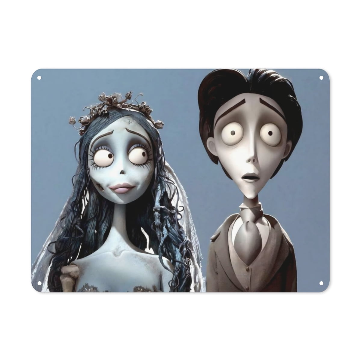 Corpse Bride Cartoon Vintage Movie Metal Tin Sign Wall Art Decor 8"x12 ...