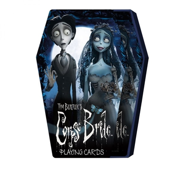 Tim Burton's Corpse Bride Coffin Shaped Playing Cards - Walmart.com