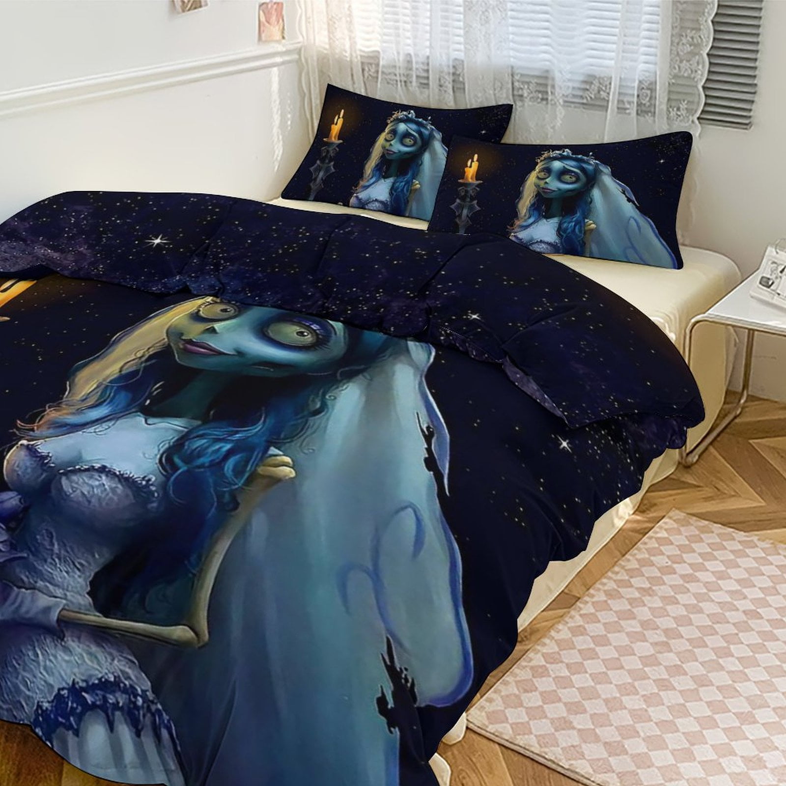 Corpse Bride Bedding Set Twin Size Bedding Set Contains One Duvet Cover ...