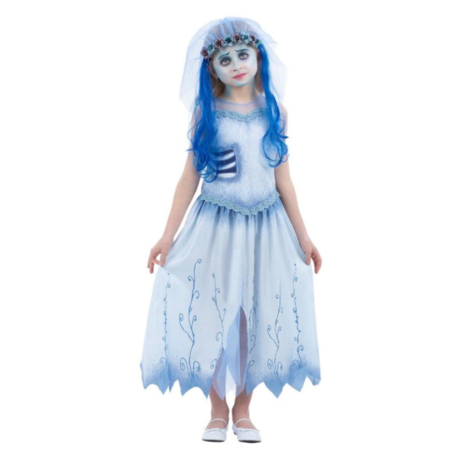 Corpse Bride Emily Costume Child - Walmart.com