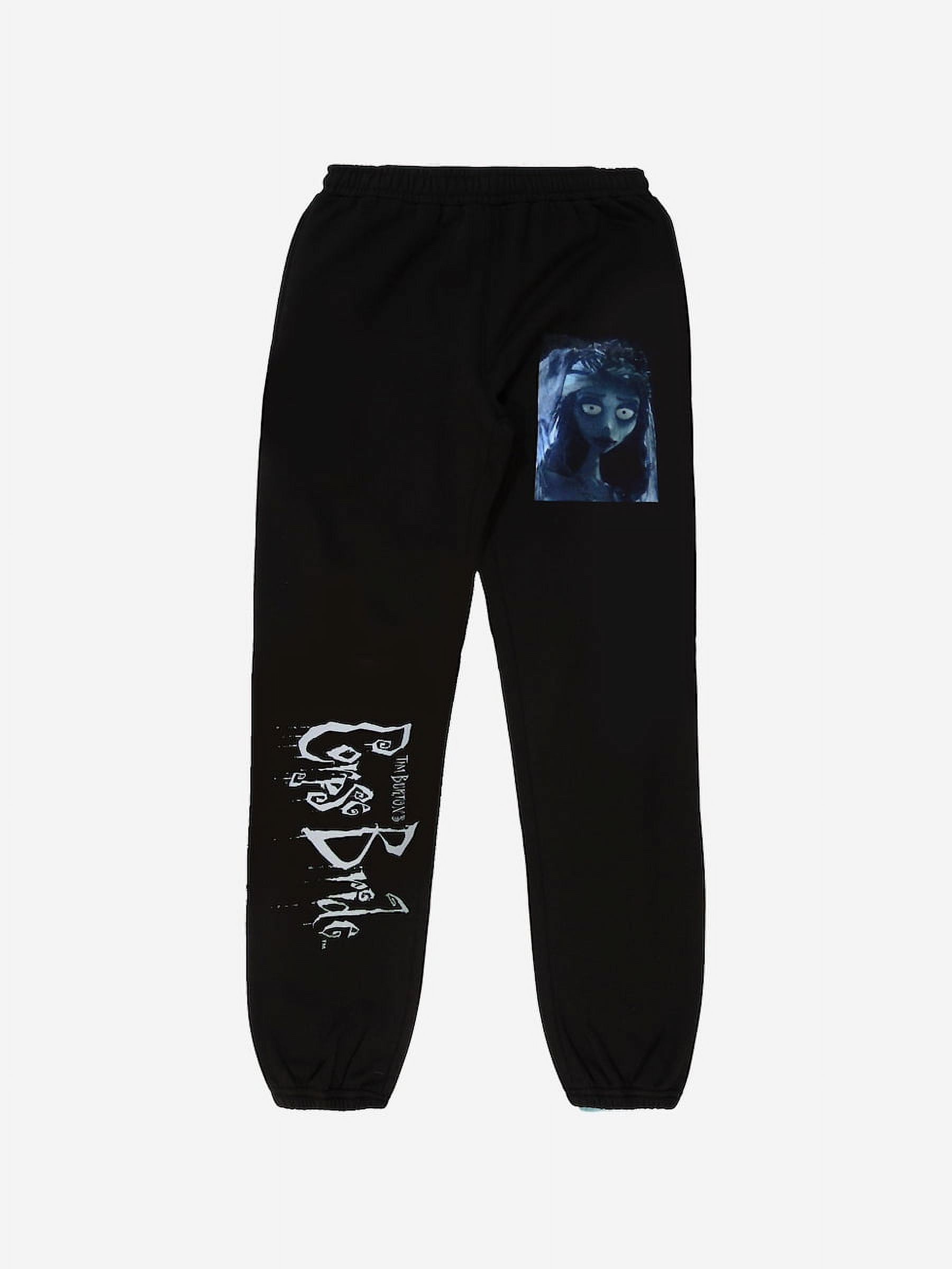 Corpse Bride Emily Screenshot Black Adult Sweatpants-XL - Walmart.com