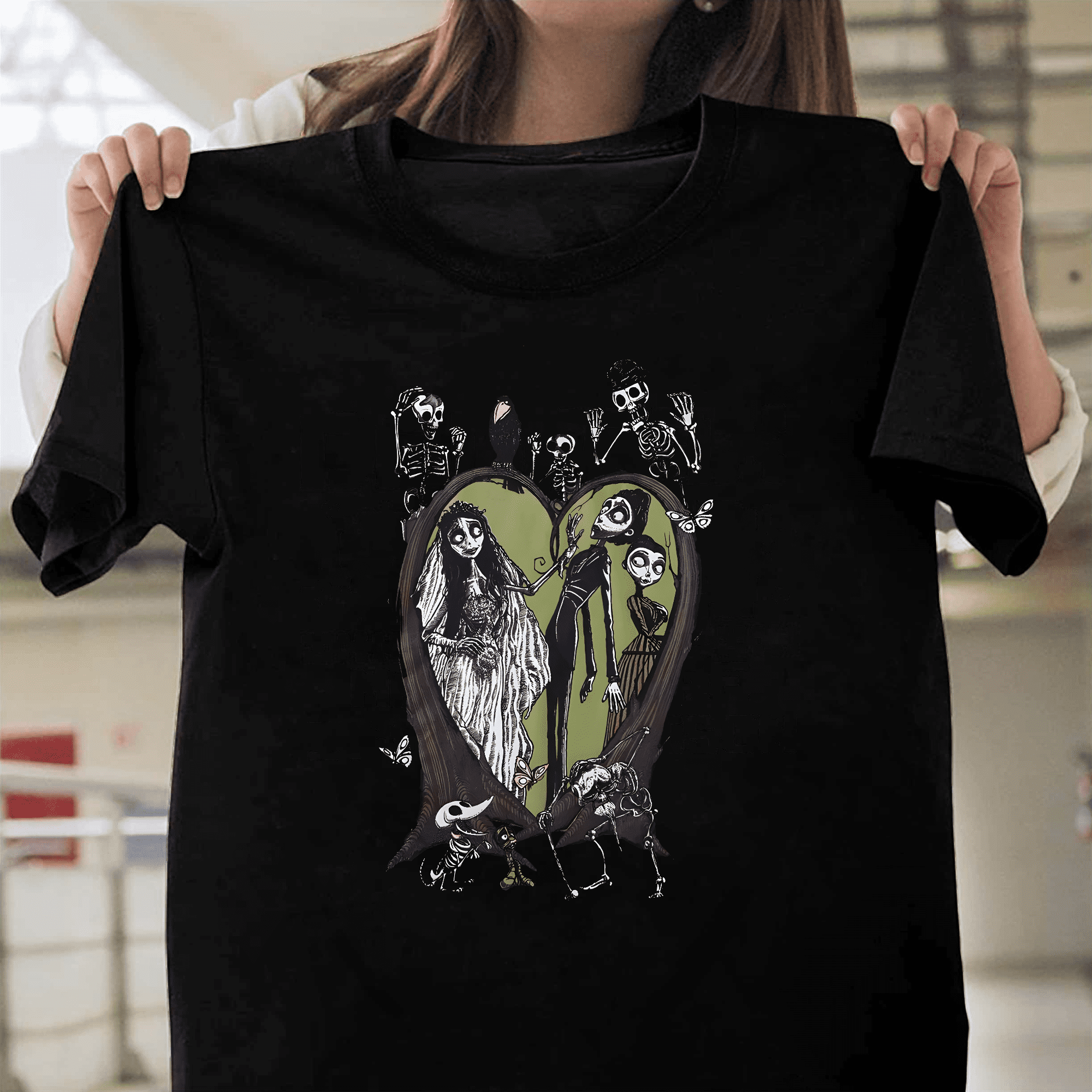 Corpse Bride Emily Victor Tree Heart Tim Burton Gothic Romance Movie ...