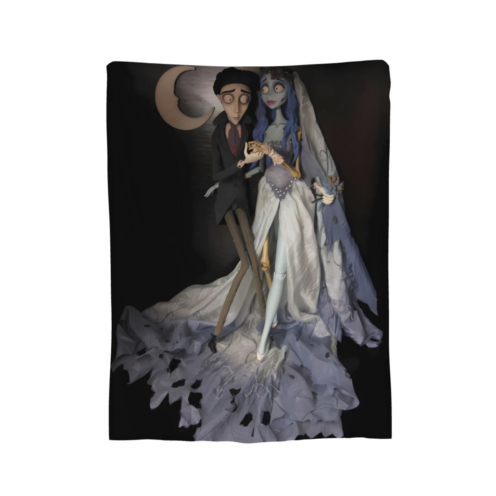Corpse Bride Flannel Blanket, Soft Flannel Throw Cozy Blankets Travel ...