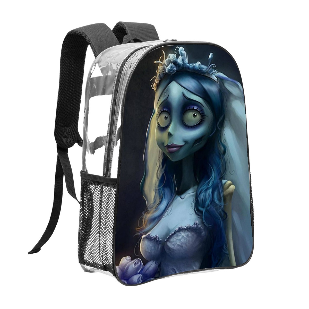 Corpse Bride Gift large transparent backpack ladies men's bags heavy ...