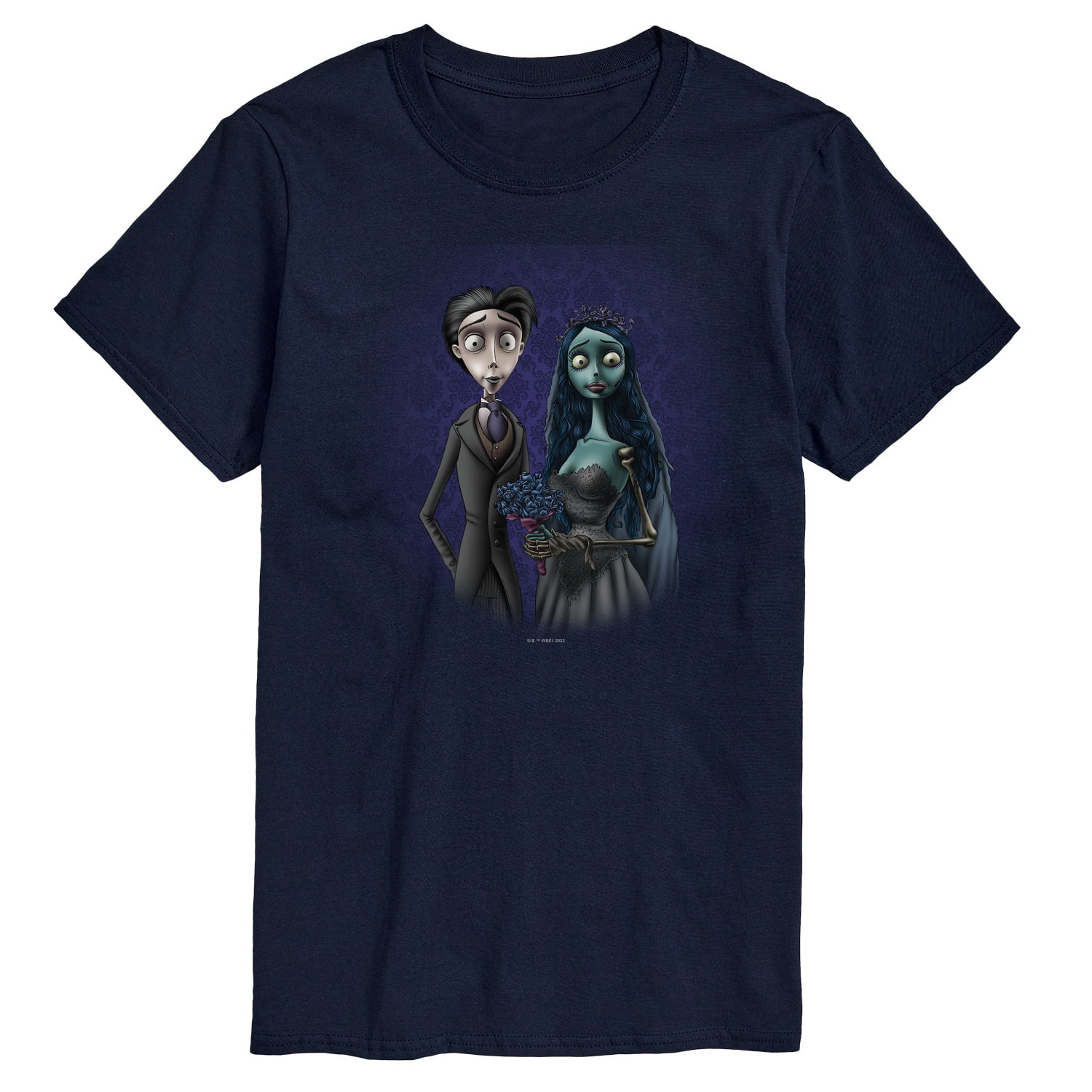 Corpse Bride - Haunted Groom & Bride - Men's Short Sleeve Graphic T ...