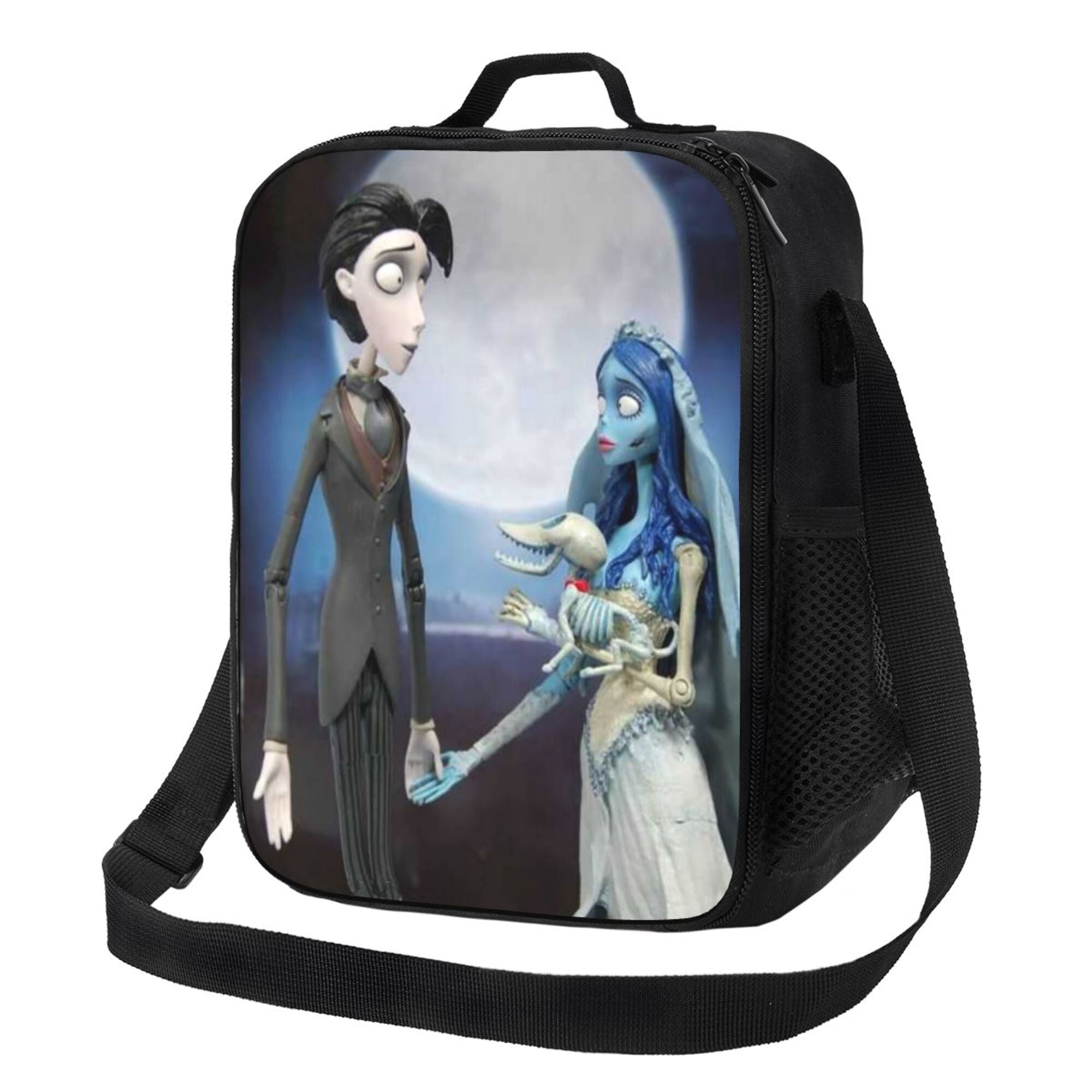 Corpse Bride Insulated Lunch Bag Lunch Box Lightweight Durable Lunch ...