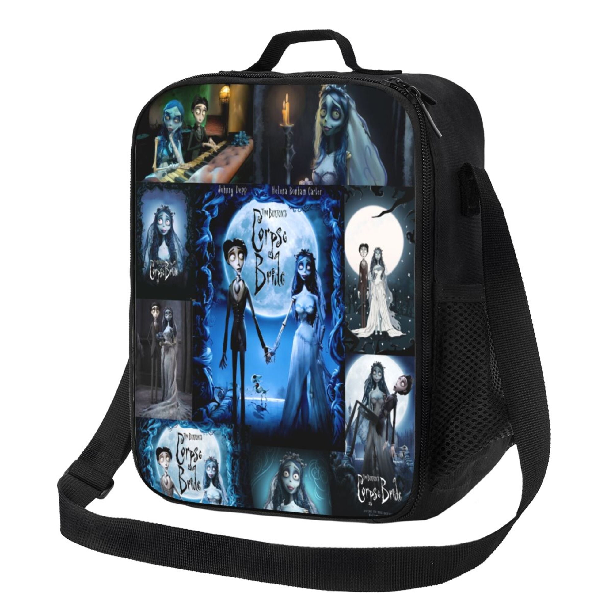 Corpse Bride Insulated Lunch Bag Lunch Box Lightweight Durable Lunch ...