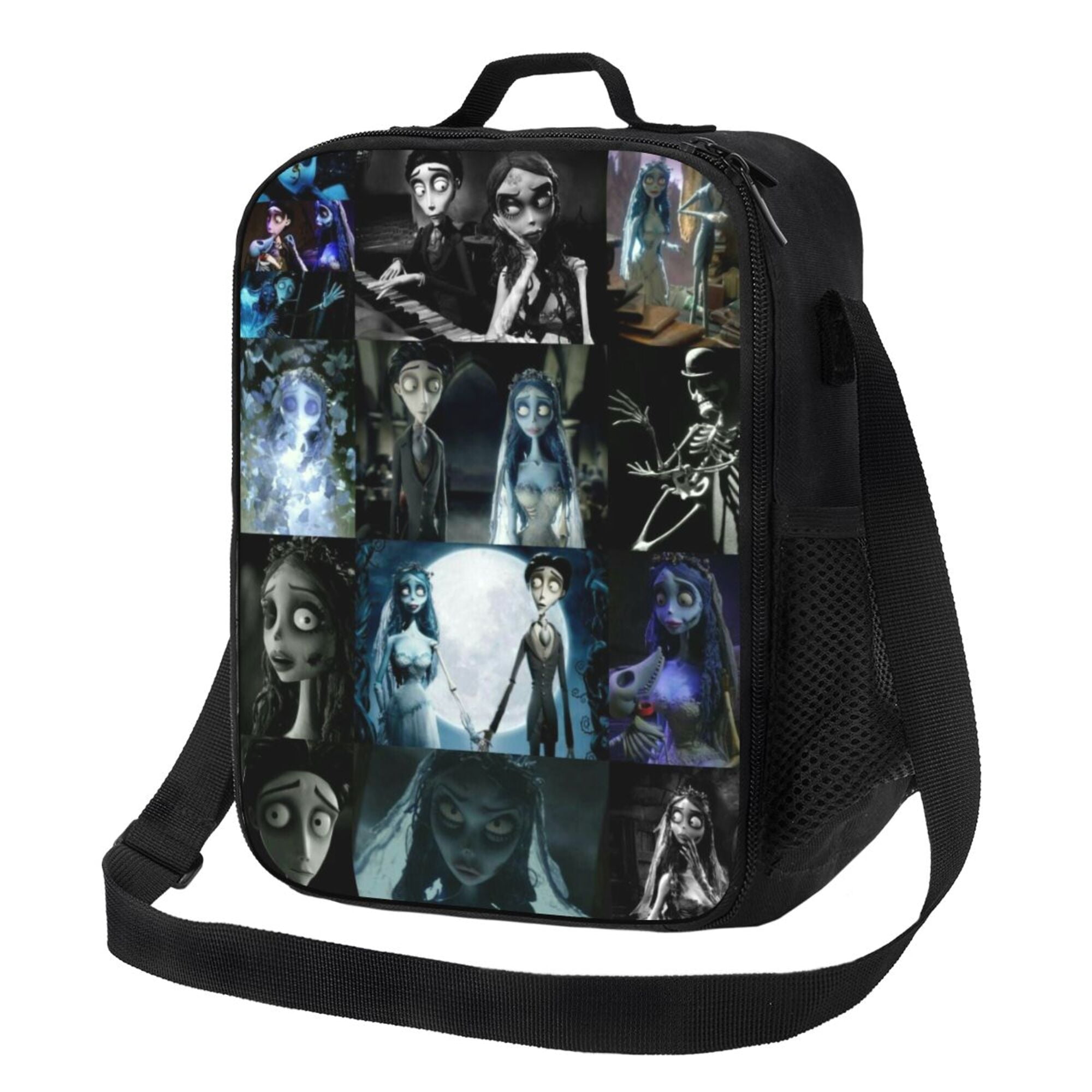 Corpse Bride Insulated Lunch Bag Lunch Box Lightweight Durable Lunch ...