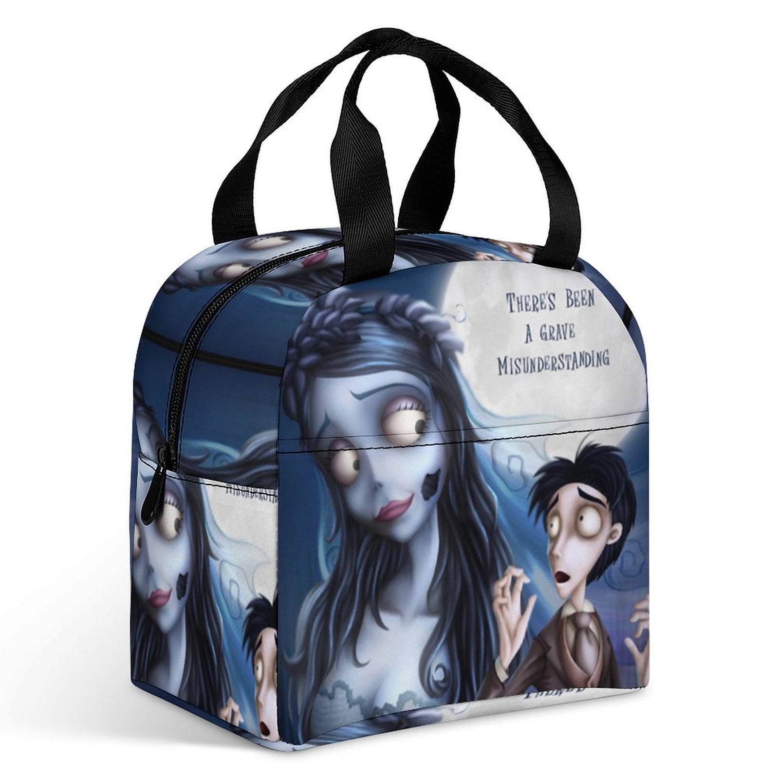 Corpse Bride Insulated Lunch Bag Resuable Cooler Bag Lunch Container ...