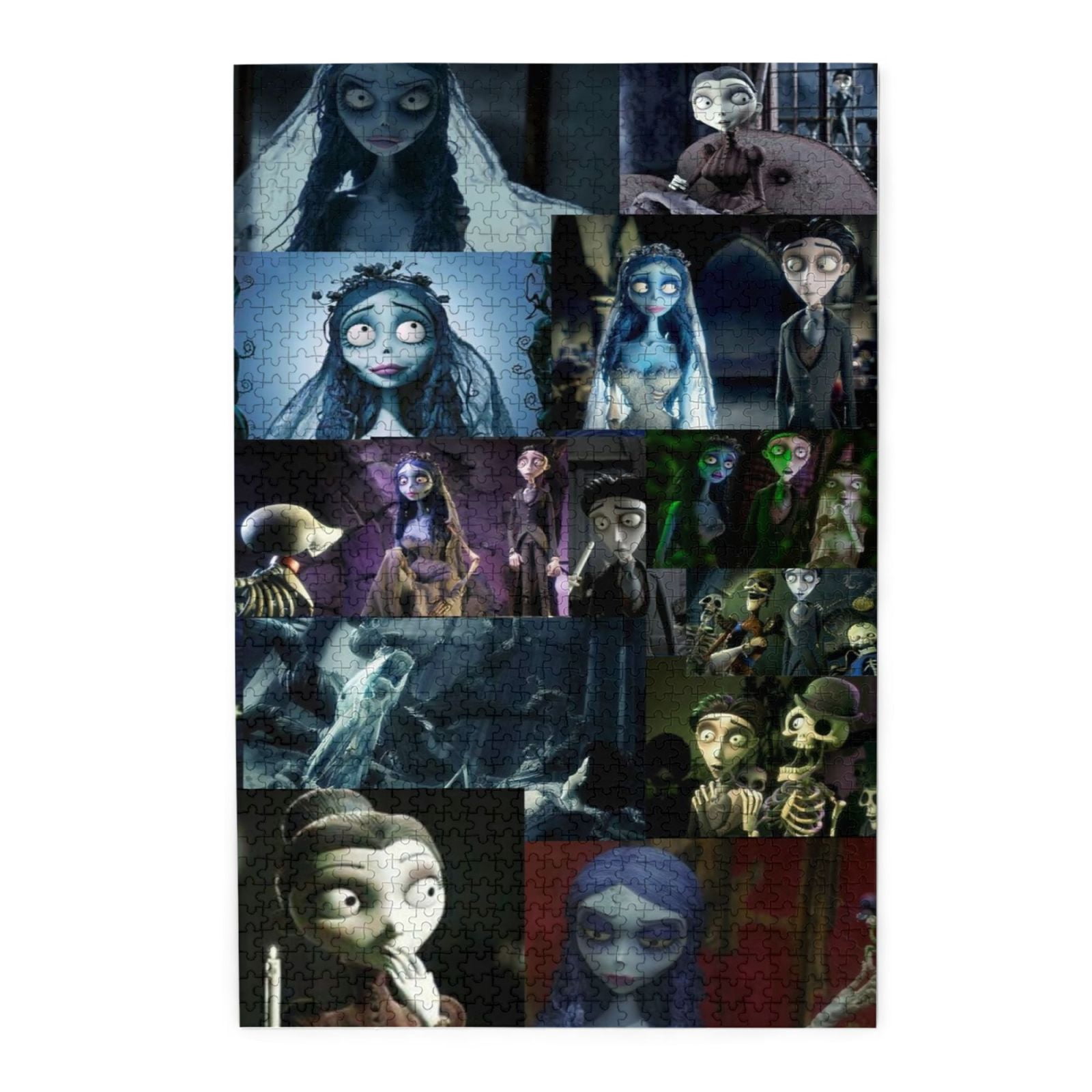 Corpse Bride Jigsaw Puzzle 1000 Piece Art Puzzles for Adults Kids ...