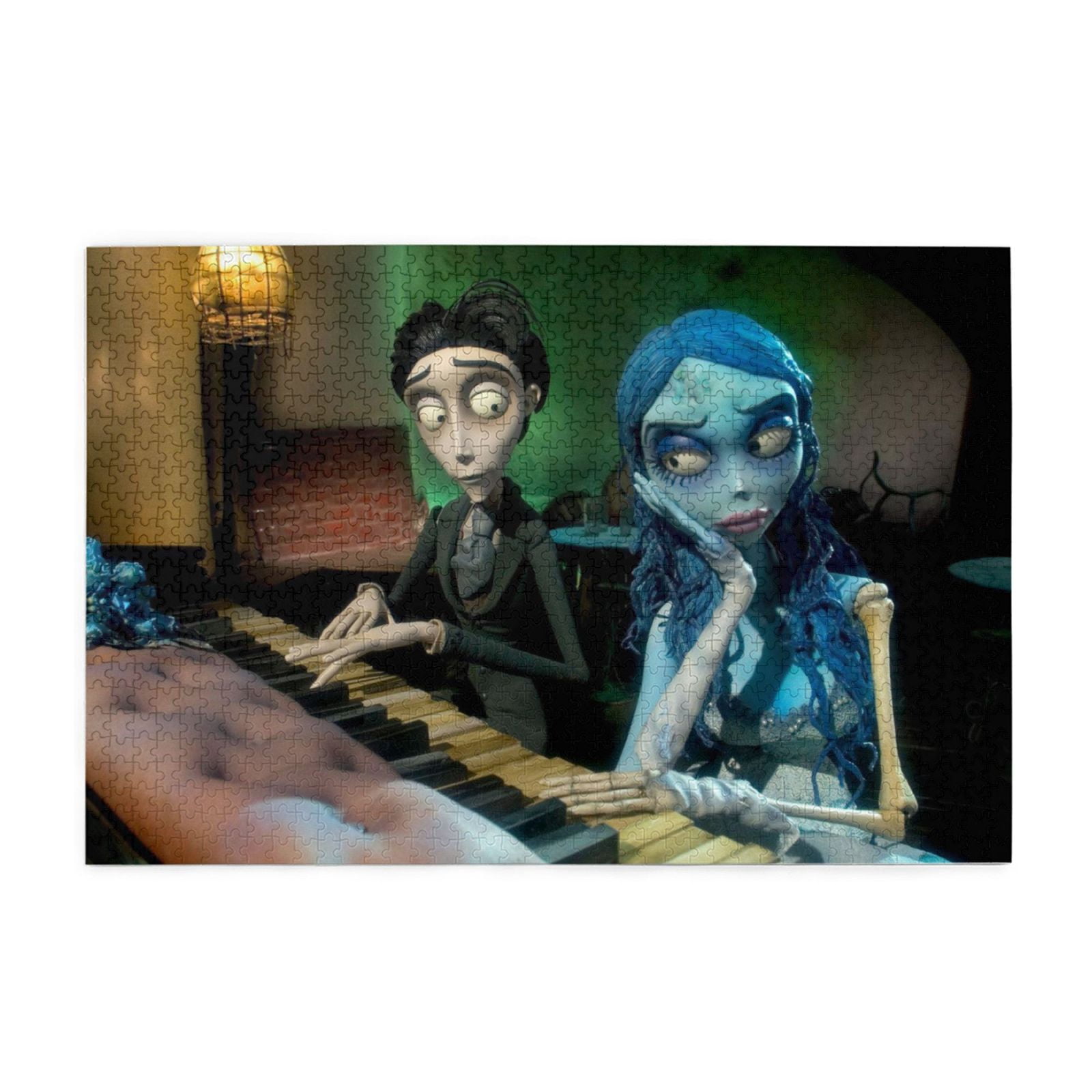 Corpse Bride Jigsaw Puzzle 1000 Piece Art Puzzles for Adults Kids ...