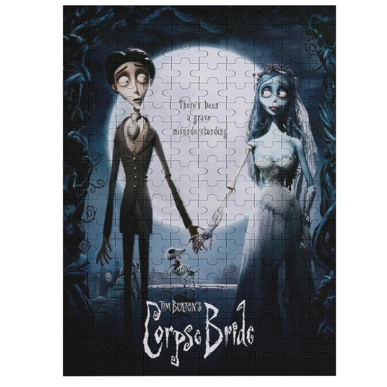 Corpse Bride Jigsaw Puzzle 200 Piece Art Puzzles for Adults Kids ...