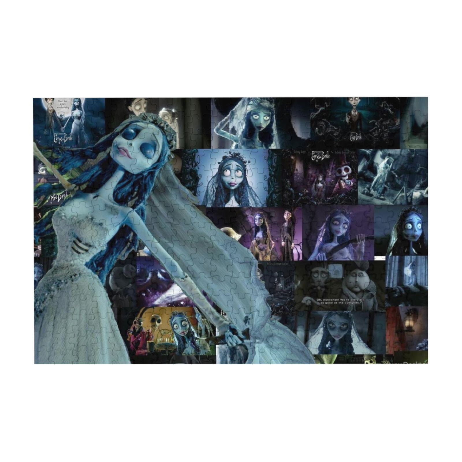 Corpse Bride Jigsaw Puzzle 300 Piece Art Puzzles for Adults Kids ...