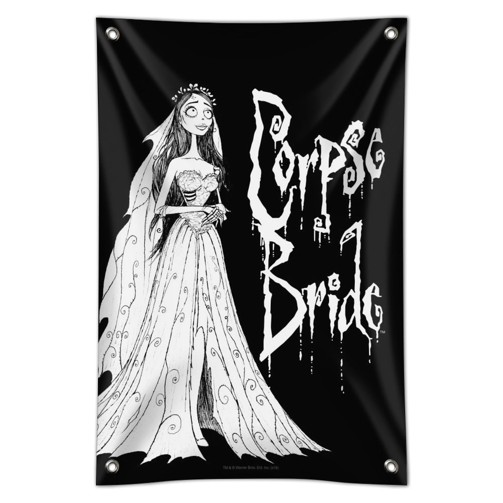Corpse Bride Logo and Silhouette Home Business Office Sign - Walmart.com