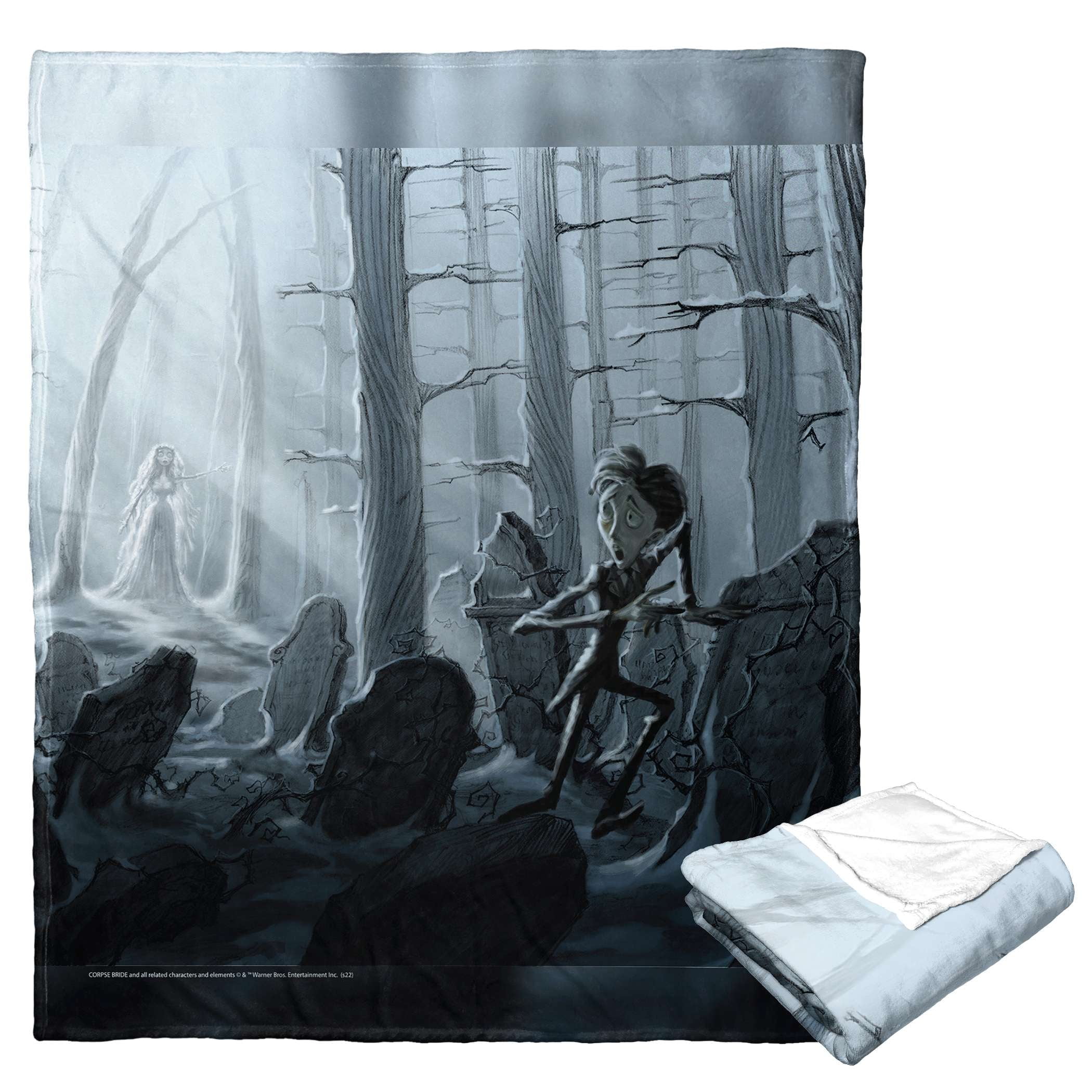 Corpse Bride Love Of The Chase Kids Silk Touch Throw Blanket - Walmart.com