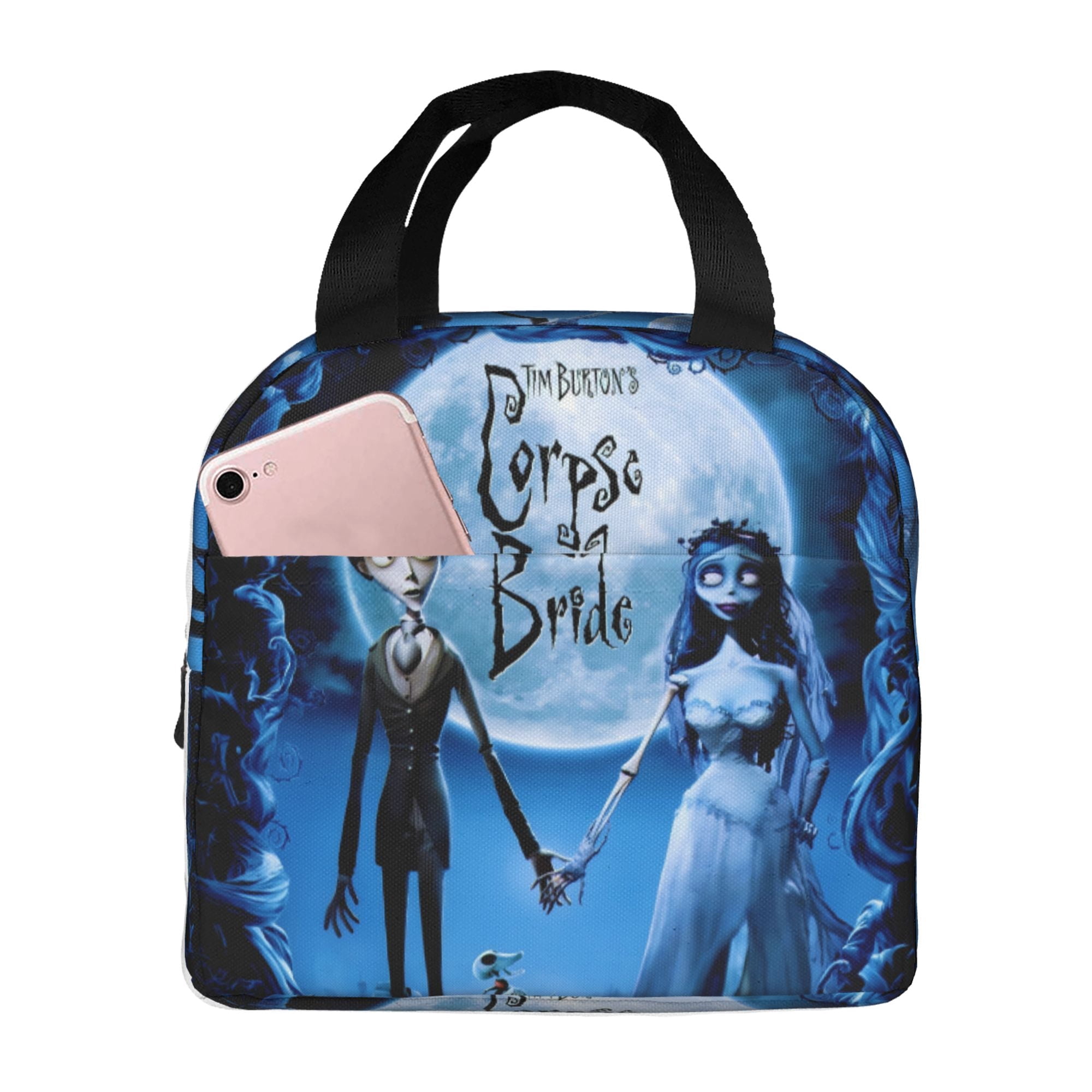 Corpse Bride Lunch Bag Lunch Bag Tote Bag Insulated Lunch Box Picnic ...