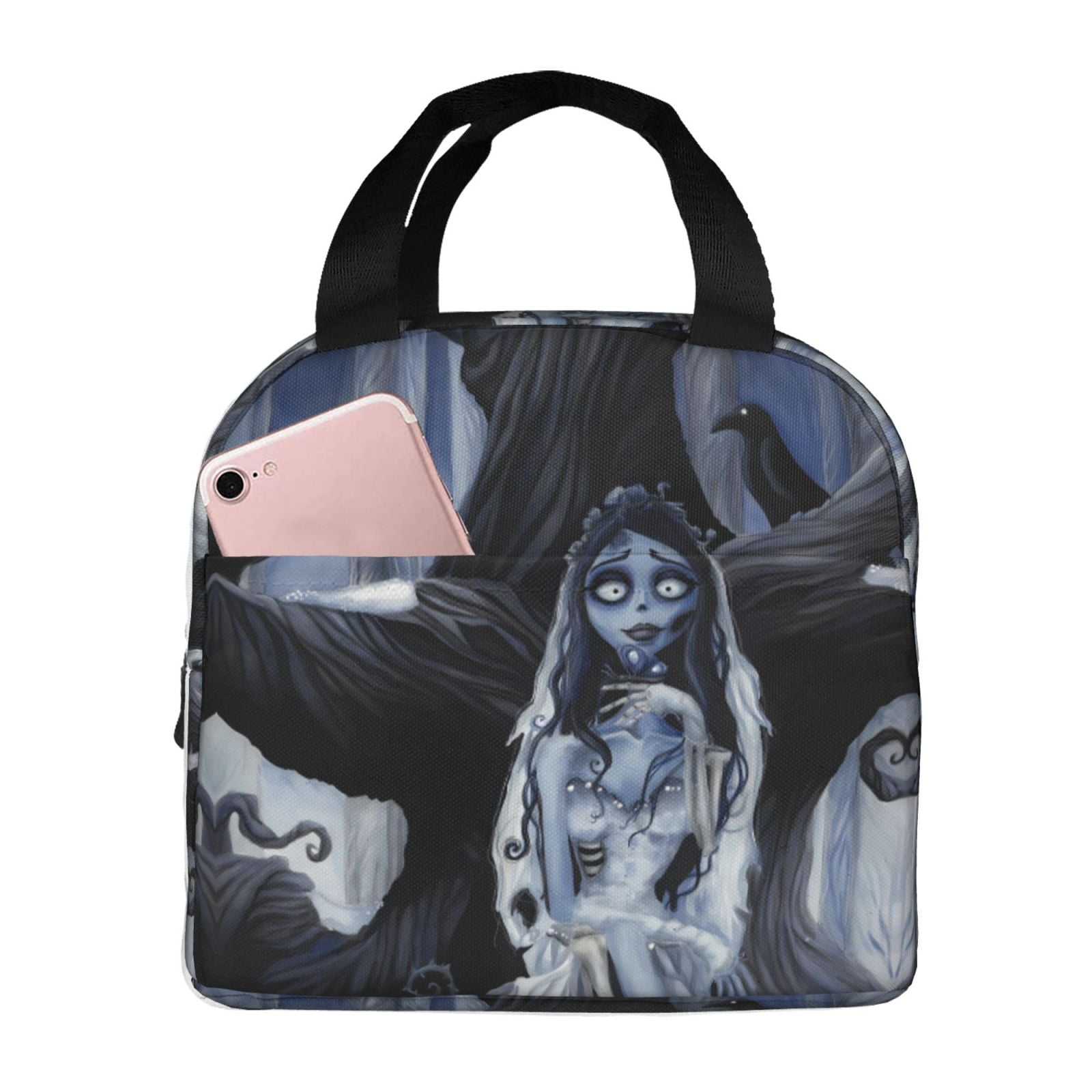 Corpse-Bride Lunch Bag, Reusable Lunch Box For Adults , Portable Large ...